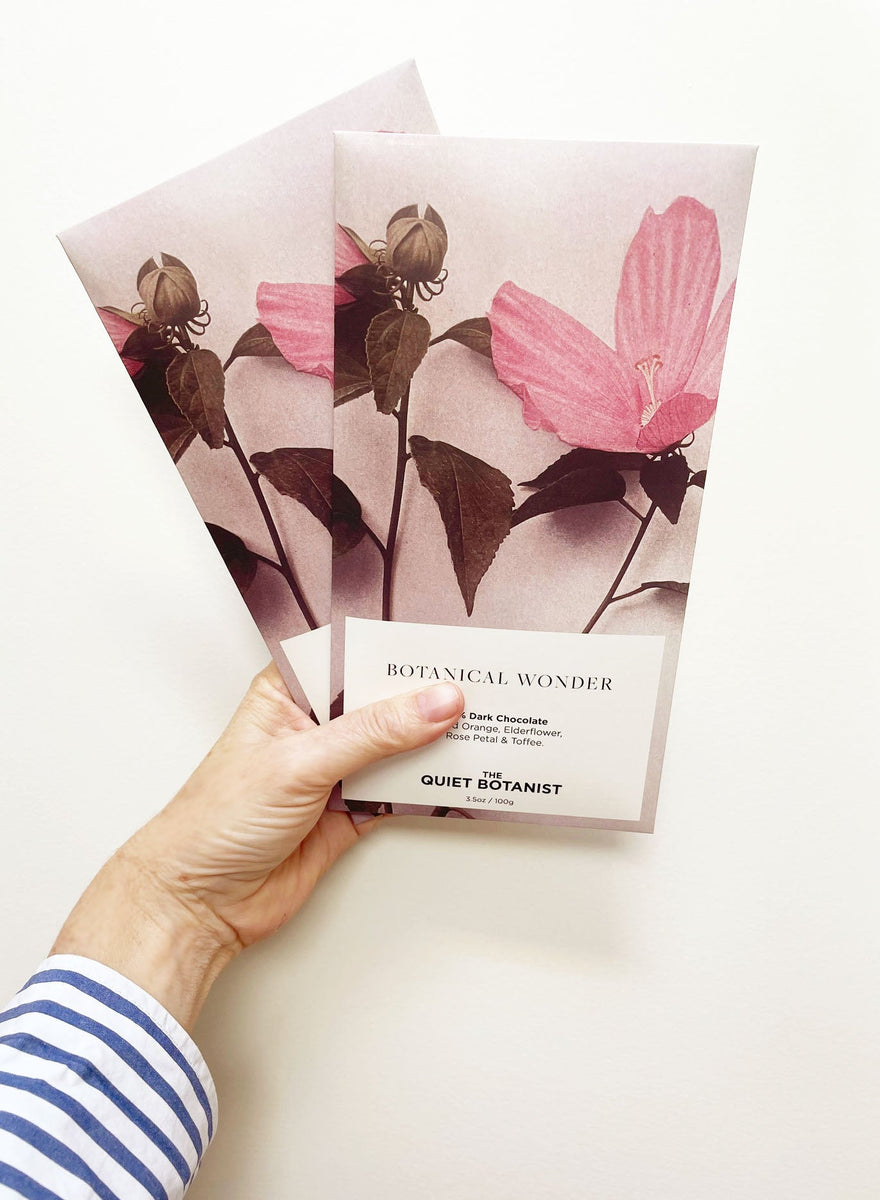 Botanical Chocolate Botanical Chocolate Bar By The Quiet Botanist ...