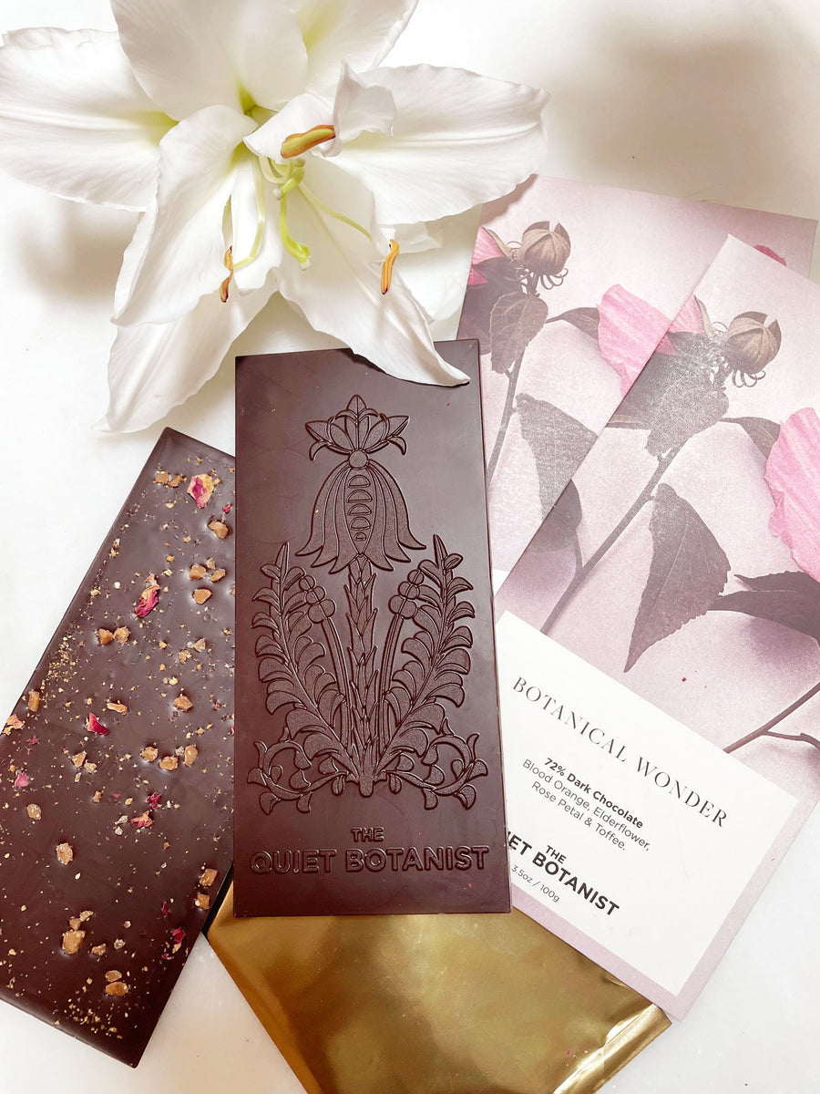 Botanical Chocolate Botanical Chocolate Bar By The Quiet Botanist ...