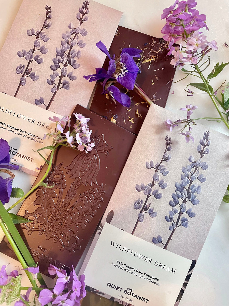 Wildflower Dream Botanical Chocolate Bar – thequietbotanist